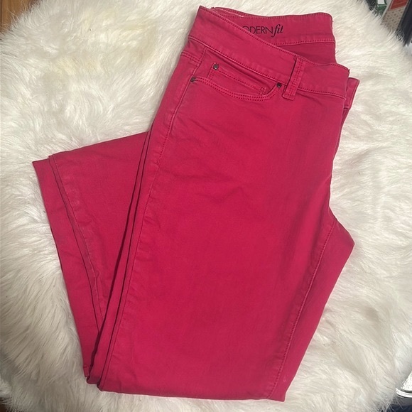 Ann Taylor | Jeans | Hot Pink Jeans | Poshmark